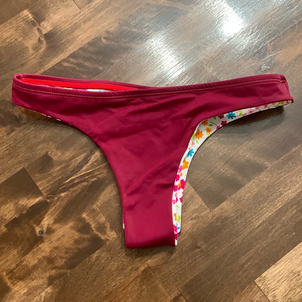 Bikini Bottoms - Cheeky Low Rise Mini Chaos Hawaii - Gem
